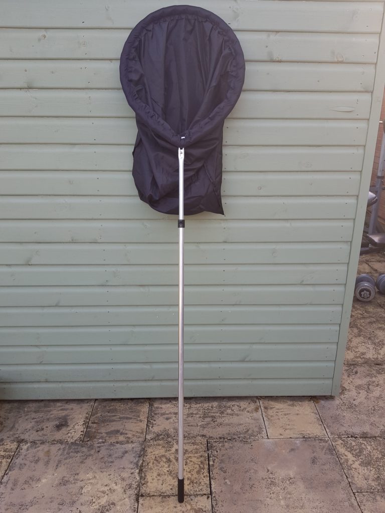 19" Diameter. Padded Bird Catching Net 4ft-7ft Telescopic handle ...