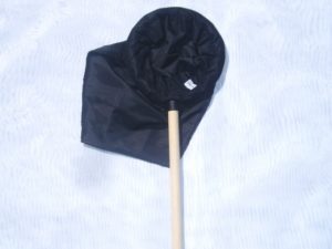 7" Diameter. Padded Bird Catching Net 12" wooden handle - Norfine Nets ...