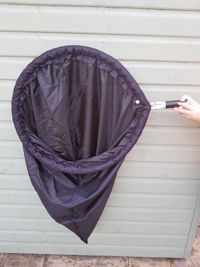 24" Diameter. Padded Bird Catching Net 4ft-7ft telescopic handle ...
